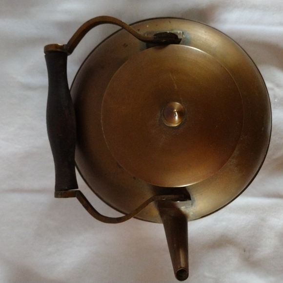 Kitchen | Vintage 194s 50s Chinese Brass Tea Pot | Poshmark